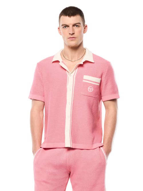 SERGIO TACCHINI fratelli crochet cabana polo